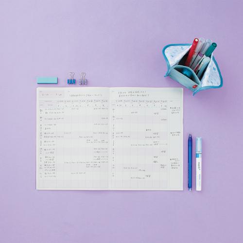 Campus（KOKUYO） ネコポス コクヨ キャンパス スタディプランナーノート 2ウィークス罫B5パープル ノ−Y80LT−V : ジムエールYahoo!店 - 通販 - Yahoo ...