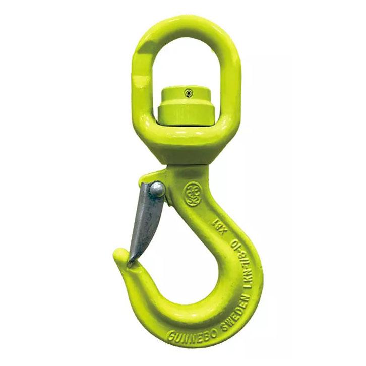 マーテック チェーンスリング用吊り金具 ベアリングスイベルフック LKNK-7/8-10 使用荷重2.0t チェーン線径8mm : 清水金物 ...
