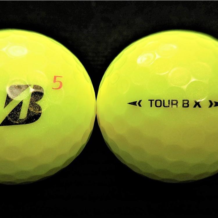 BRIDGESTONE GOLF ロストボール ランク1 BRIDGESTON GOLF ブリヂストンゴルフ TOUR B X 22年モデル Bマーク イエロー : ロストボールしんだい ...