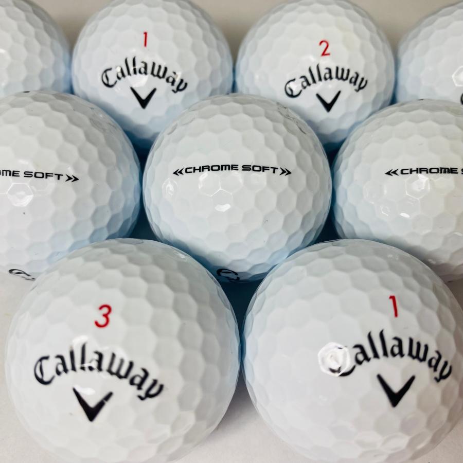 Callaway ロストボール ランク2 Callaway キャロウェイ CHROME SOFT 22年モデル ホワイト 20P : ロストボールしんだい - 通販 - Yahoo!ショッピング