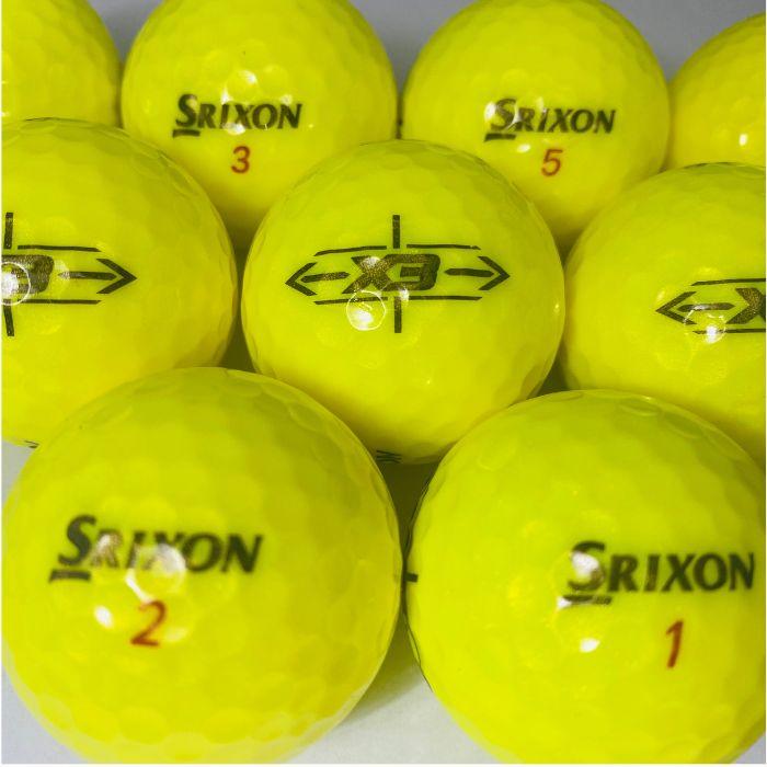 SRIXON ロストボール ランク1 スリクソン SRIXON -X3- 22年モデル イエロー 20P : ロストボールしんだい - 通販 - Yahoo!ショッピング