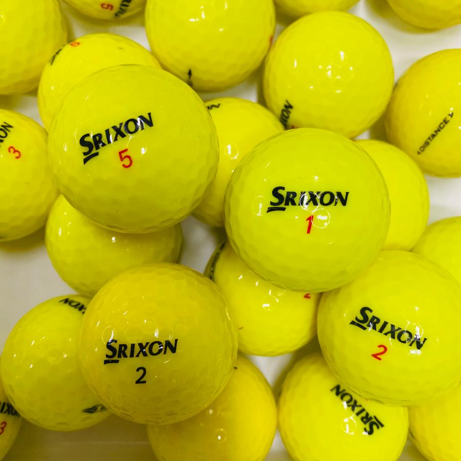 SRIXON ロストボール ランク1 SRIXON スリクソン DISTANCE銘柄混合 イエロー 30P : ロストボールしんだい - 通販 - Yahoo!ショッピング