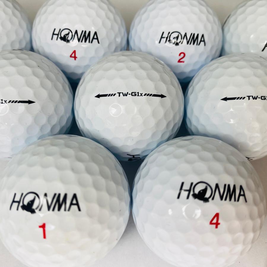 HONMA GOLF ロストボール ランク1 HONMA ホンマ TW−G1x 17年モデル ホワイト 20P : ロストボールしんだい - 通販 - Yahoo!ショッピング