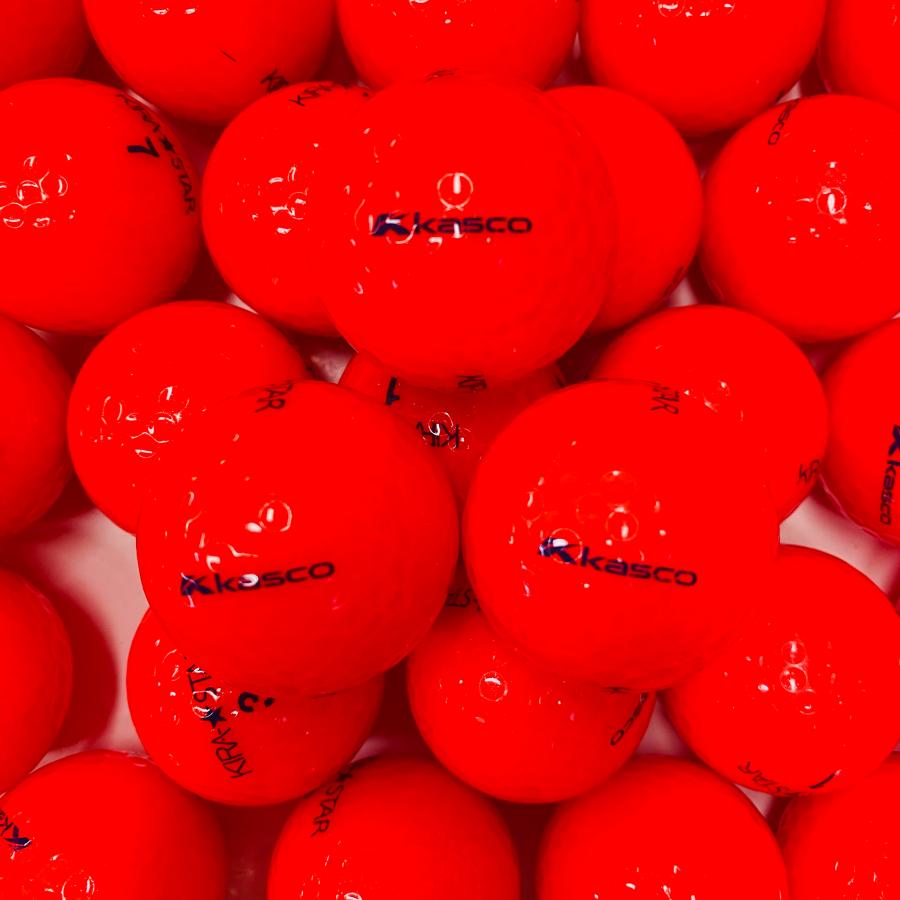kasco ロストボール ランク1 KASCO キャスコ KIRA★STAR 15年モデル レッド 30球 : ロストボールしんだい - 通販 - Yahoo!ショッピング
