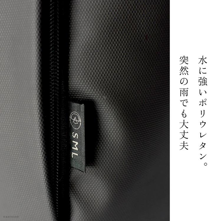 SML ビジネス トートバッグ 機能的 ショルダー バッグ メンズ 大収納 B4 A4 対応 2way ポケット ブラック : ブランドセレクト シンフーライフアザーライフ - 通販 ...