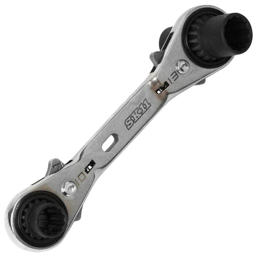 SK11(エスケー11) 4サイズ ウォーブル ラチェットレンチ (最大首振り15度) SMR-0813DW : ヤマシンSTORE - 通販 - Yahoo!ショッピング