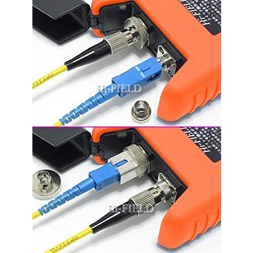 Hi-FIELD 光パワーメーター HF-610A 光ファイバーチェッカー10km 一体型 自己校正機能付 全9点セット 日本語説明書 ...