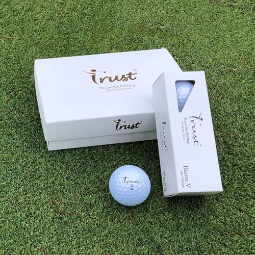 Trustトラストゴルフボール2023Bison V 飛ぶ 曲がらない 止まる