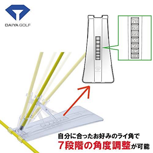 ダイヤゴルフDAIYA GOLF アライメントスティックギアシリーズ ダイヤスイングアライメント TR-472 クリア : シャイニングONE - 通販 - Yahoo!ショッピング