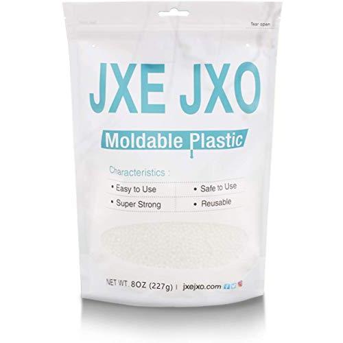 JXE JXO 手びねりプラスチック おゆまる 熱可塑性 樹脂粘土 お湯につけて何度でも使える エコパック 粒状 DIY用 227g : 77101da96d0 : シャイニングONE ...
