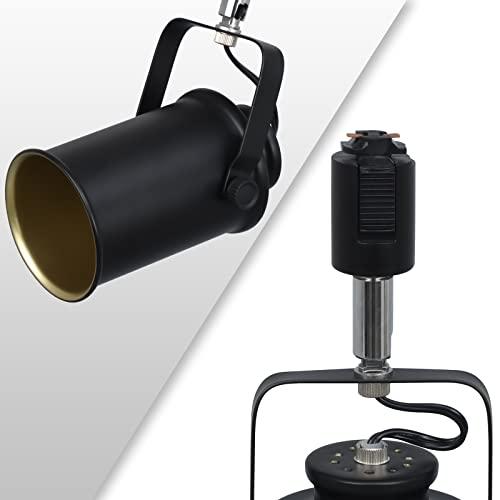 Dotoy ダクトレール スポットライト E26口金 LED対応 ダクトレール用照明器具 ライティングバー用器具 インテリア レールライト 一般 : 78b482a4de0 : シャイニング ...