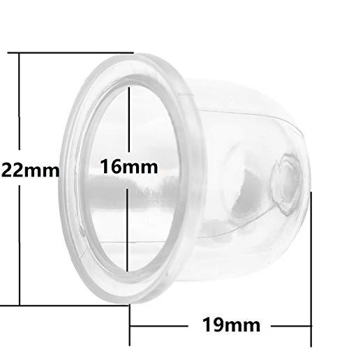 10個入 プライマリーポンプ オイルカップ 外径22mm クリア 刈払機を修理 龜旅 : シャイニングONE - 通販 - Yahoo!ショッピング