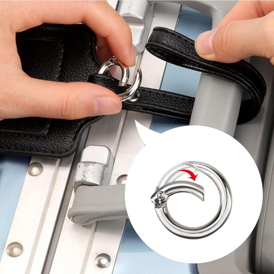 MINBOOT 荷物タグ ネームタグ 2個入り ラゲッジタグ スーツケース 番号札 ネームラベル 目印 名前タグ ラゲージタグ ゴル : シャイニングONE - 通販 - Yahoo!ショッピング