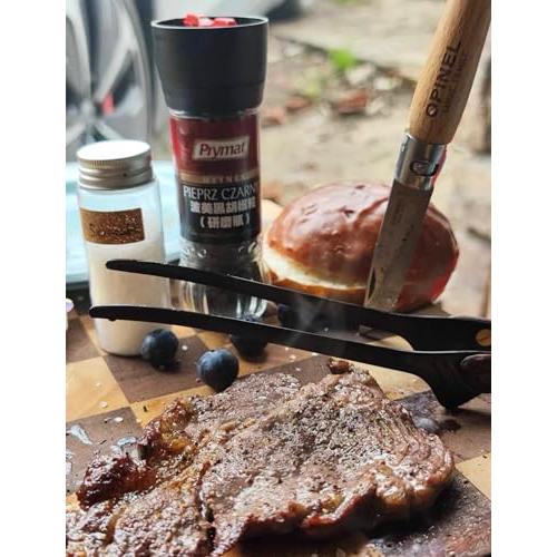 ULS NORK 名栗加工 ステンレストング/ブラック ウォールナット キャンプ アウトドア 焼肉 バーベキュー BBQ 木製ハンドル 収納袋付 : シャイニングONE - 通販 ...