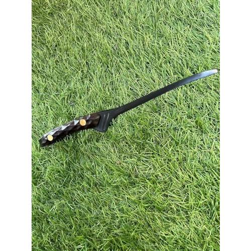 ULS NORK 名栗加工 ステンレストング/ブラック ウォールナット キャンプ アウトドア 焼肉 バーベキュー BBQ 木製ハンドル 収納袋付 : シャイニングONE - 通販 ...