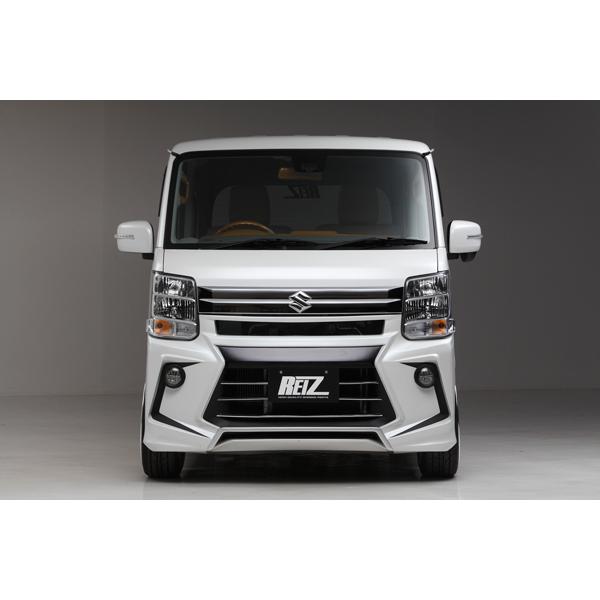 エブリイワゴン REIZ ライツ DA17W エブリィ ワゴン エアロ バンパーKIT F/S/R 未塗装/黒ゲルコート仕上げ FRP製 受注生産品 フルバンパー : シャイニングパーツ3号店 ...