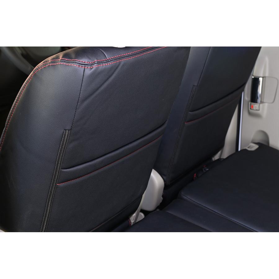 [新色 レッドステッチ] REIZ DA17V エブリィ バン JOIN/JOINターボ [キルティング] シートカバー ブラック レザー×レッドステッチ : bm0018-da17v-bk ...