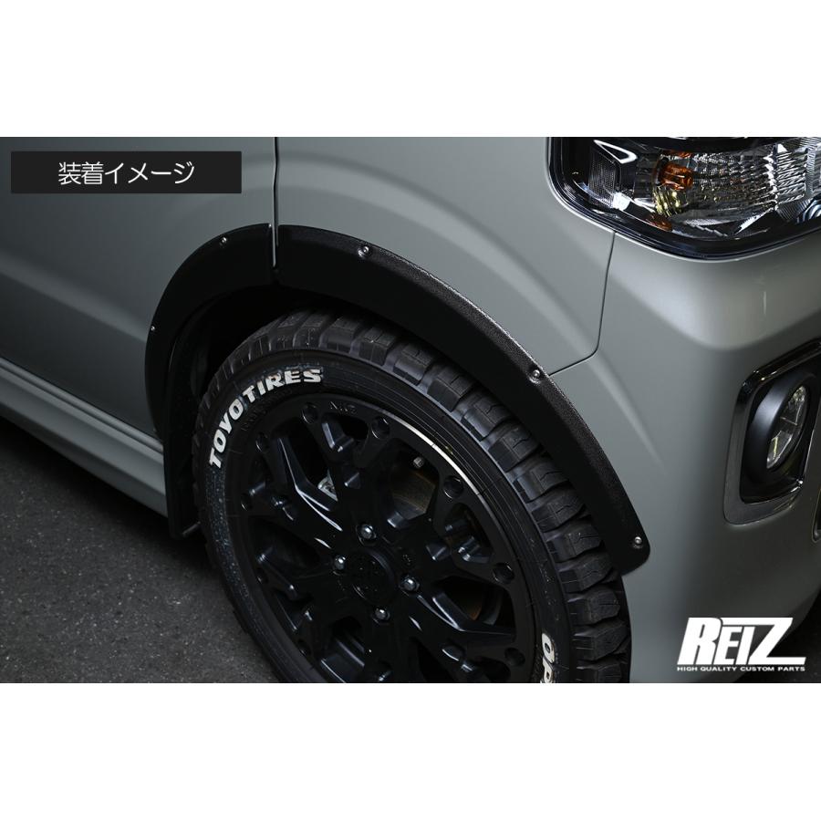 スズキ REIZ DA17V エブリイバン オーバーフェンダー ABS製/9mmワイド ダウンフェンダー フェンダートリム : シャイニングパーツ3号店 - 通販 - Yahoo!ショッピング