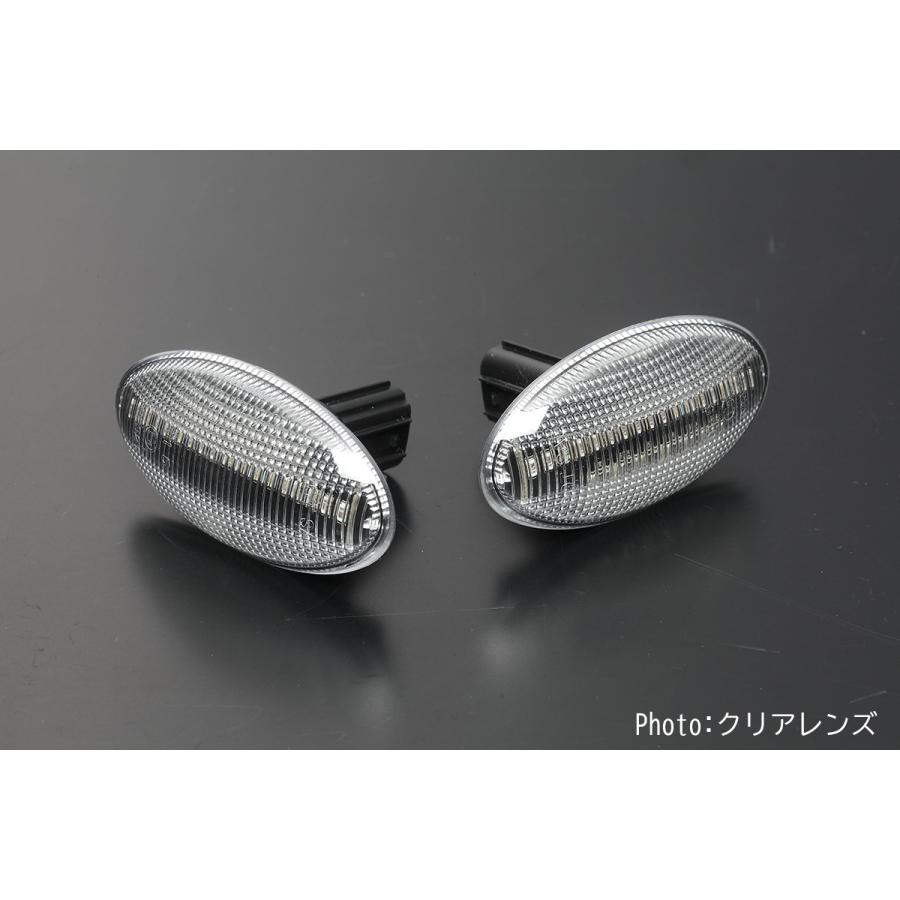 [流れるウインカー] DY3W/DY5W/DY3R/DY5R デミオ LED サイドマーカー [クリアレンズ] 流星 交換式 フェンダー マーカー ウインカー : シャイニングパーツ3号店 ...