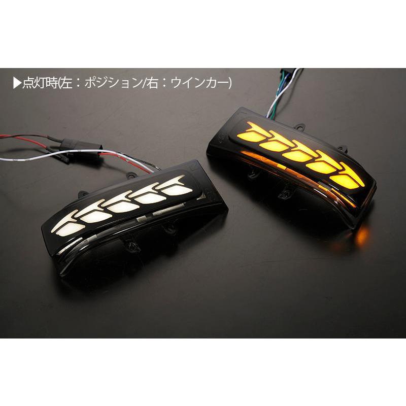 アルファード 20系 ヴェルファイア LEDウインカーレンズキット 左右 シーケンシャル ANH20W ANH25W GGH20W GGH25W ハイブリッド ATH20W : シャイニング ...