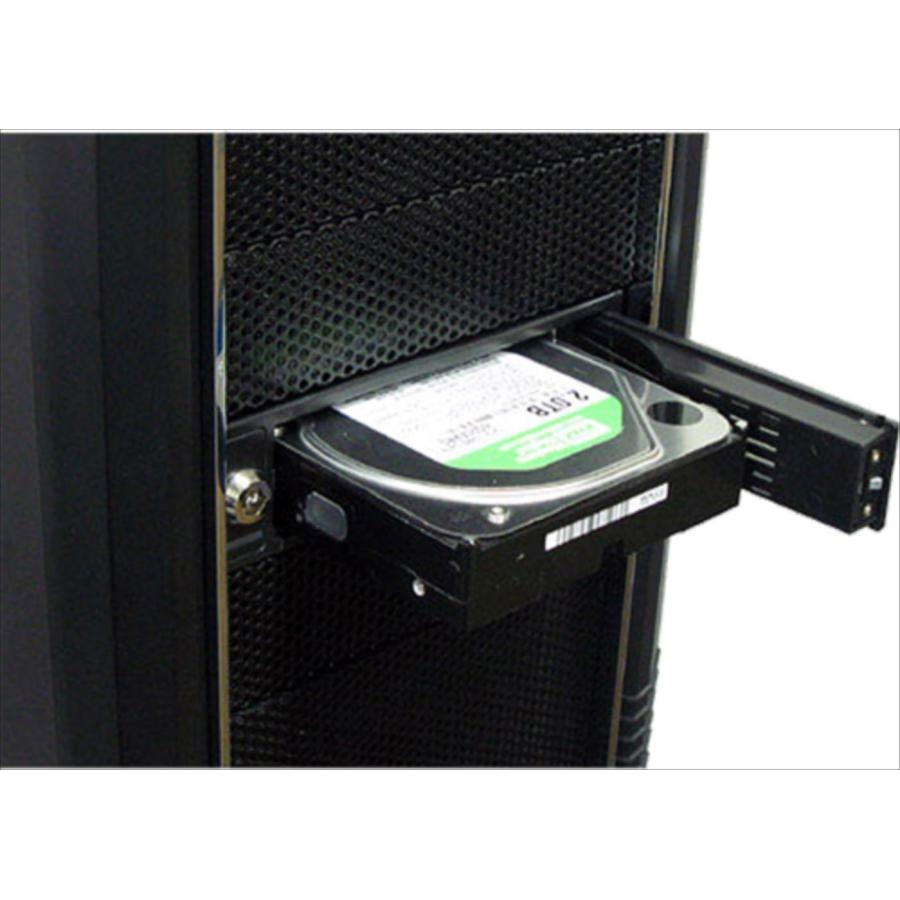 Groovy ハードディスク簡単着脱マウンタ [ SATA接続3.5インチHDD / 5.25インチベイ専用 ] HDD-DOOR3.5BK : Shining Today - 通販 ...