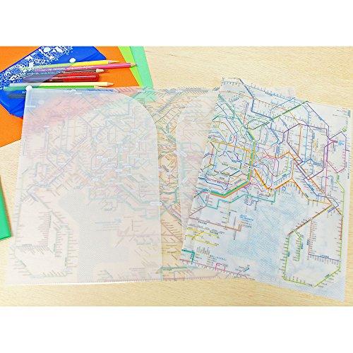 東京カートグラフィック 鉄道路線図クリアファイル 首都圏 英語 RFSE : Shining Today - 通販 - Yahoo!ショッピング