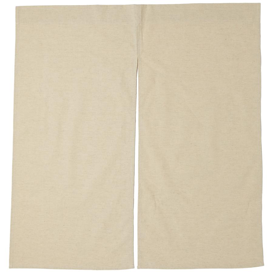 綿麻ナチュラル無地のれん【Vient ビエント】 (約85cm幅×90cm丈) : Shining Today - 通販 - Yahoo!ショッピング
