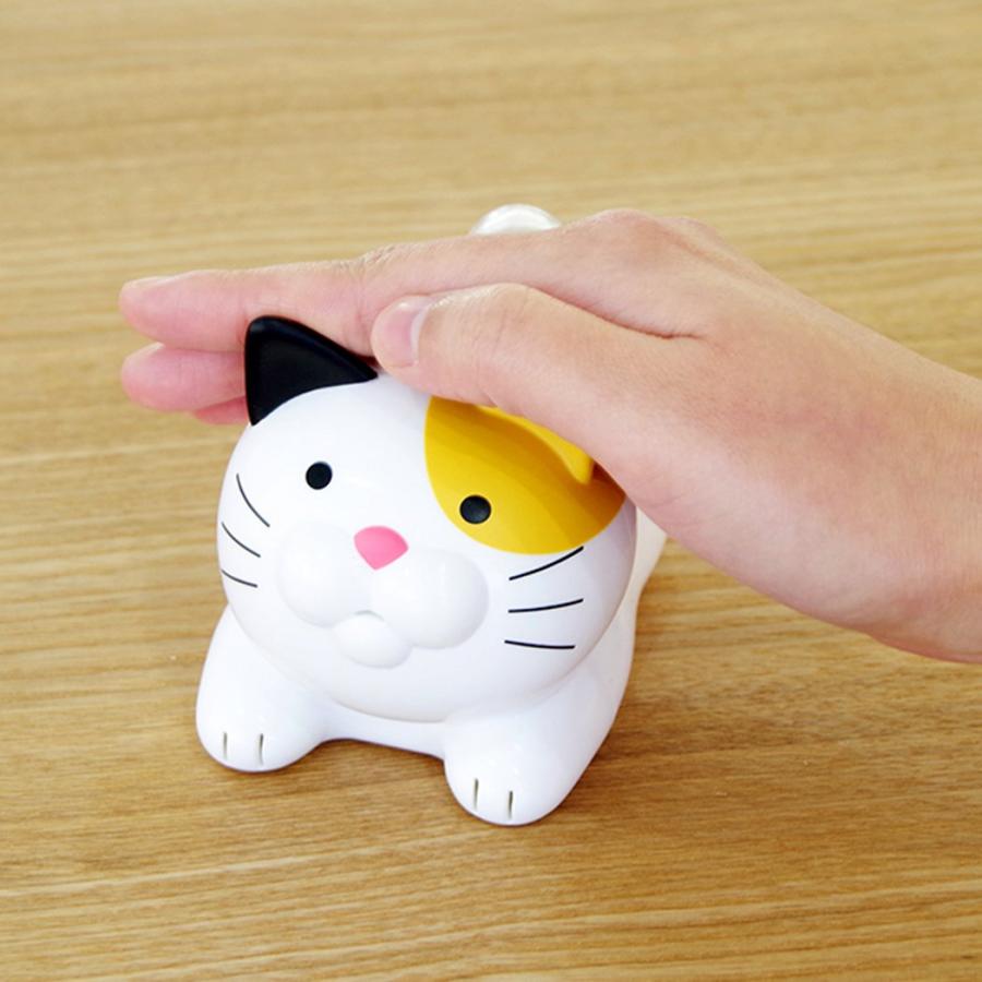 おしゃべりで温度と湿度をお知らせ! にゃんこ計 ミケネコ・EX-2873 : Shining Today - 通販 - Yahoo!ショッピング