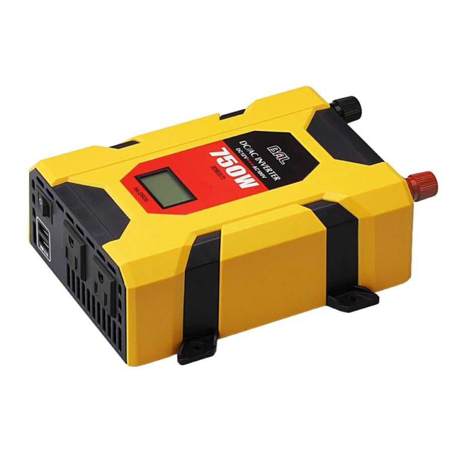 BAL ( 大橋産業 ) DC/ACインバーター 矩形波 DC12V車専用 定格出力 750W 2805 : Shining Today - 通販 - Yahoo!ショッピング