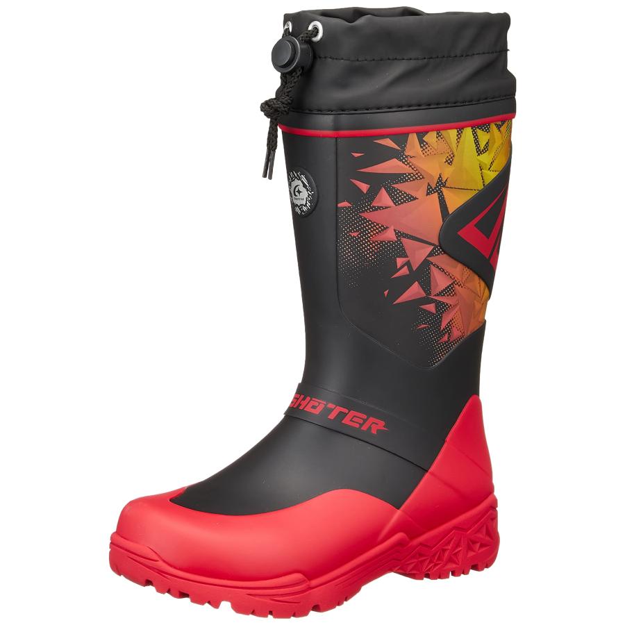 [スキルシューター] レインブーツ 長靴 ドローコード付 氷河スキル 17~25cm 男の子 SK0022R レッド 17.0 cm 2E : Shining Today - 通販 ...