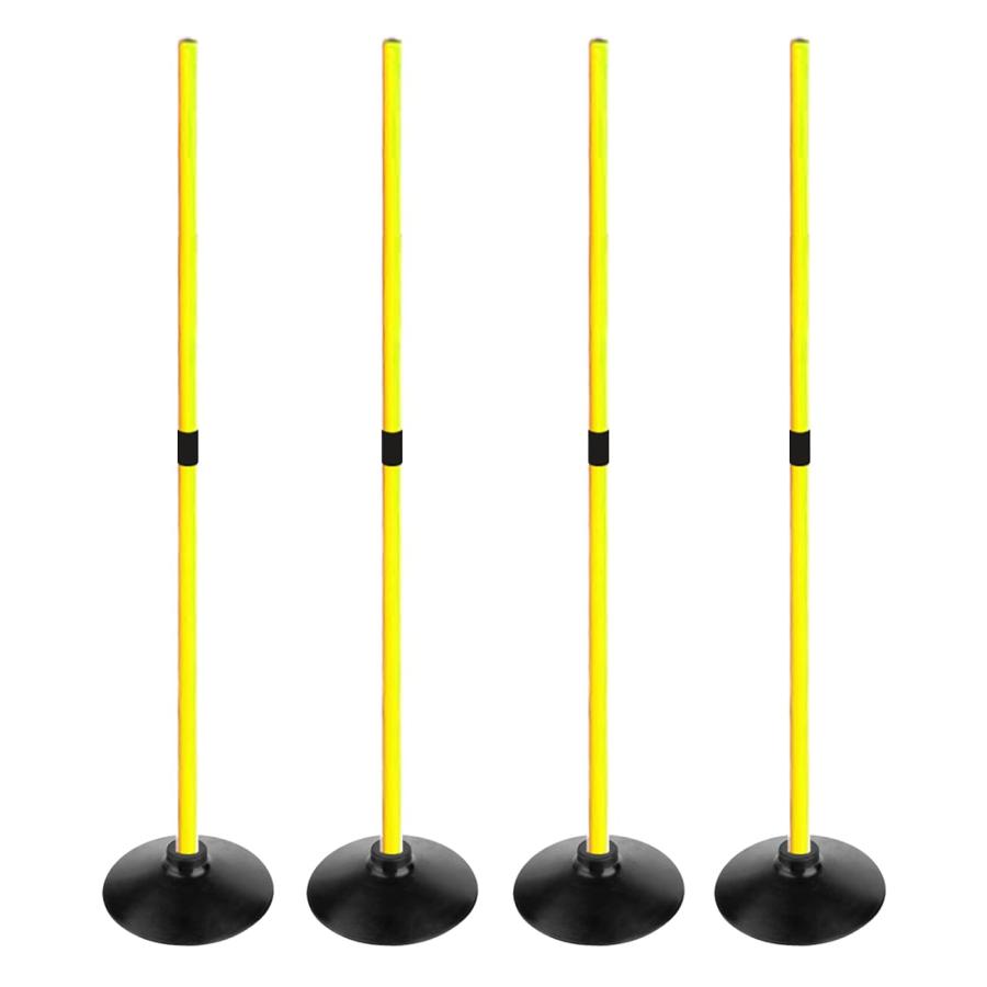 Voodans トレーニングポール アジリティポール サッカー バスケト レーニング用品 (1.5m4本) : s-b0c9976s4y-20240629 : Shining Today ...