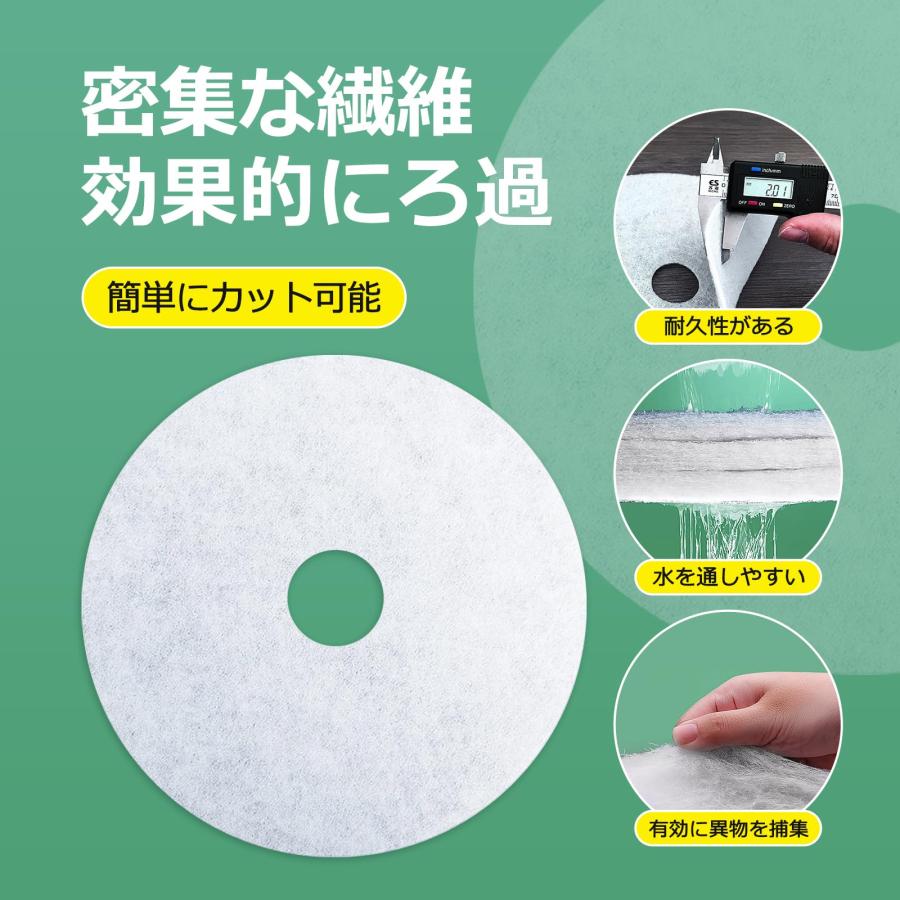 Topatrol 衣類乾燥機フィルター 交換用フィルター 小型衣類乾燥機用ろ過綿フィルター 外径24cm 内径3.5cm 厚さ2mm 3枚入り不織布 : Shining Today - 通販 ...