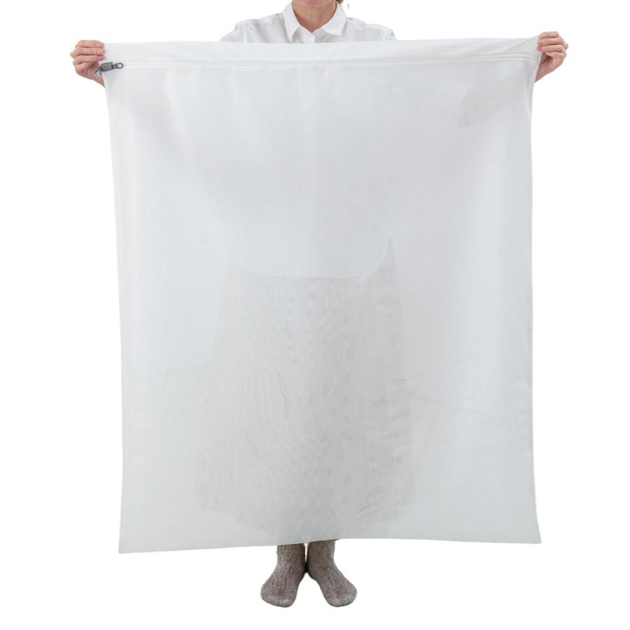 ダイヤ (Daiya) 洗濯ネット フランドリー Flaundry やさしく洗う特大ネット角 布団 毛布 横90cm×縦110cm 角型 大型 ランド : s-b0d1fl5nlk ...