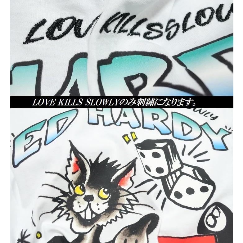 Ed Hardy エドハーディー ed hardy Tシャツ パンサー/13 メンズ tシャツ オーバーサイズ プリント 半袖 正規ライセンス ...