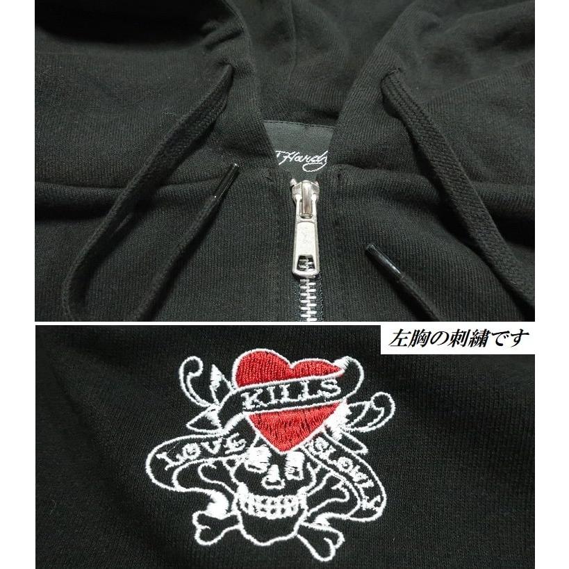 Ed Hardy エドハーディー ed hardy ジップ パーカー 長袖 スカル Ed Hardy エドハーディー ed hardy ジップ パーカー 長袖 スカル