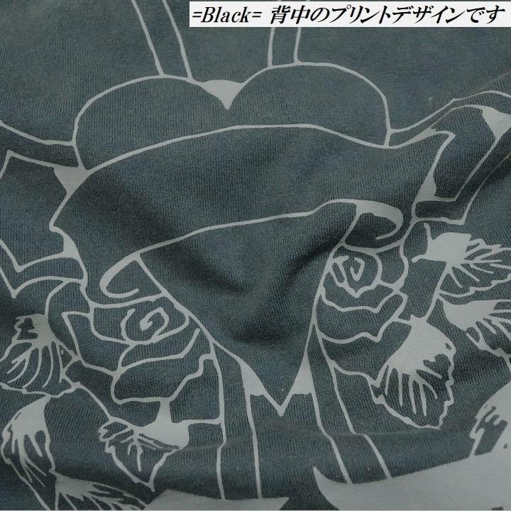 エドハーディー ed hardy Tシャツ ロンT メンズ レディース tシャツ オーバーサイズ 十字架/ハート 長袖 カットソー ...