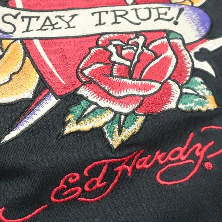 Ed Hardy エドハーディー ベティーブープ Tシャツ ベティブープ/ハート/薔薇/ウイング コラボ ED HARDY BETTY ...
