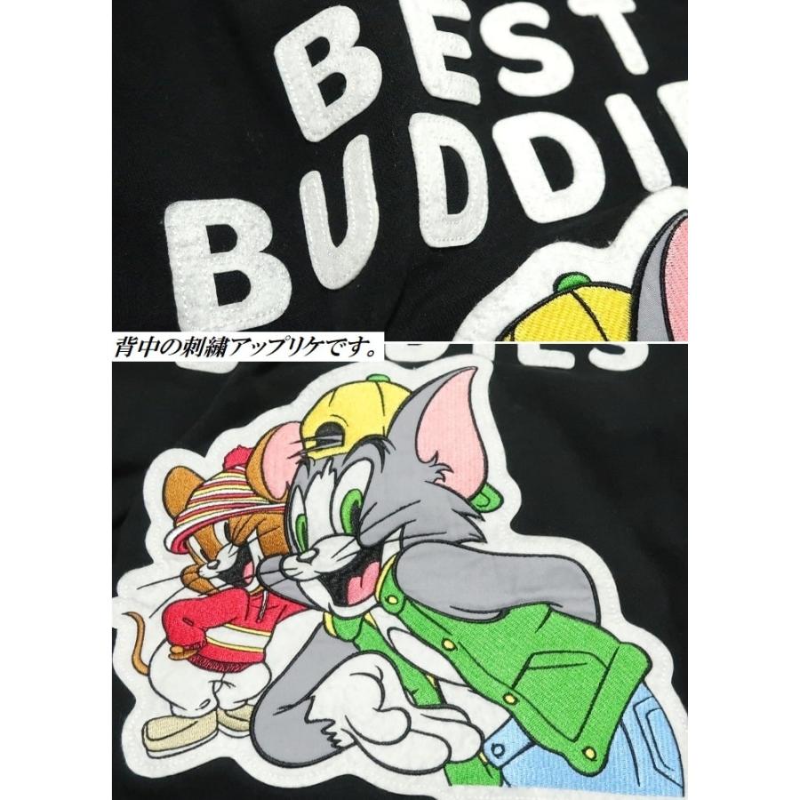 トムとジェリー スタジャン/スタジアムジャンパー メンズ アニメ スウェット/裏起毛 長袖 アウター TOM & JERRY SEQUENZ : kya97 : シンキロウ・ジャケット ...