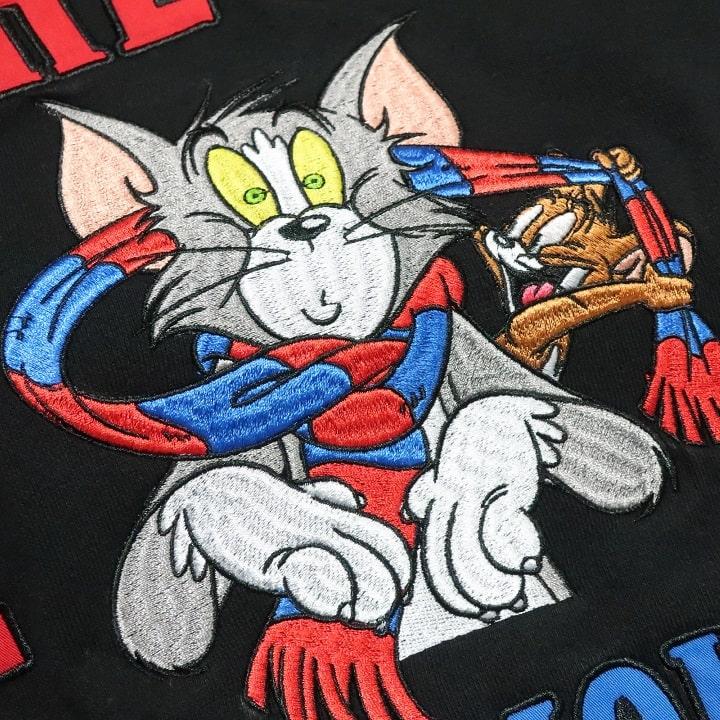 メンズセレクト トムとジェリー スウェット/ポロ 刺繍 メンズ アニメ 裏起毛 オーバーサイズ 長袖/トップス SEQUENZ TOM&JERRY : シンキロウ・ジャケット - 通販 ...