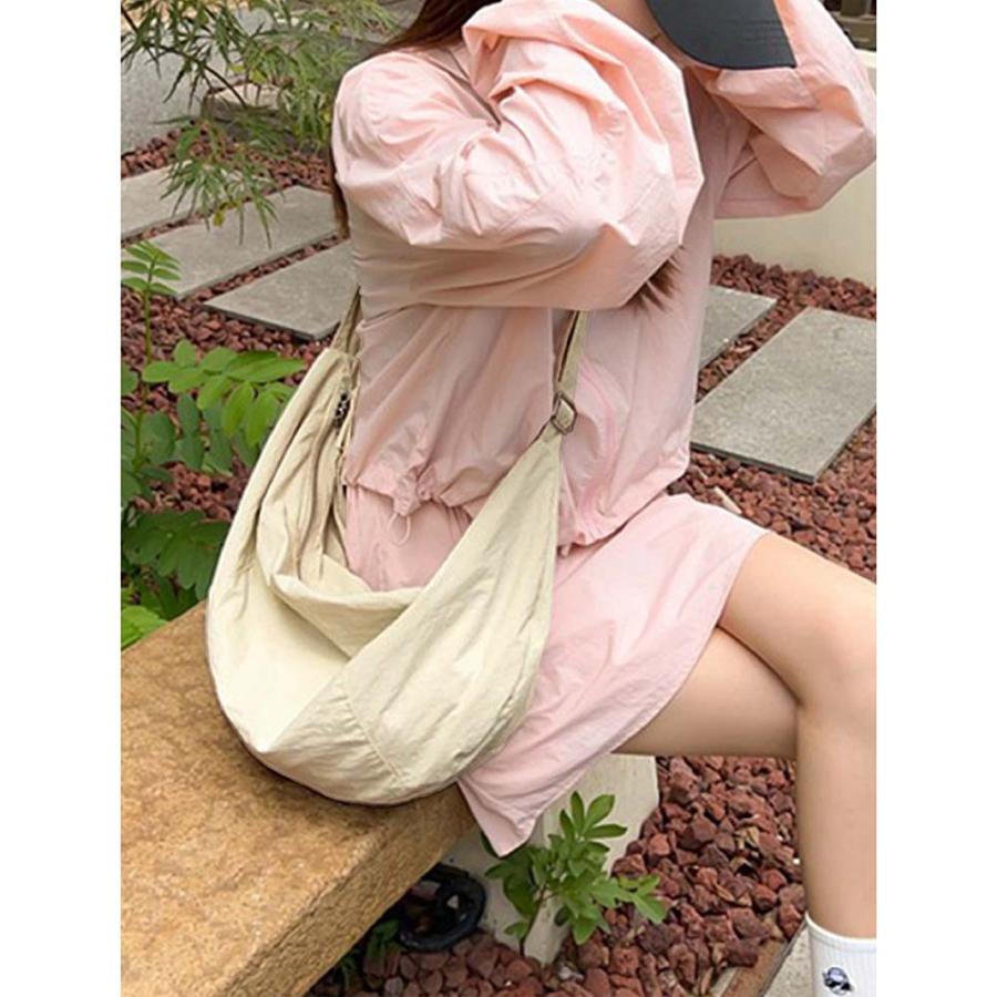 ショルダーバッグ メンズ レディース 軽量 ポケット たくさん ナイロン サイド ファスナー付き a4 a4サイズ バッグ 鞄 ショルダー ボディバッグ 斜め掛け 肩掛け : Shiro ...