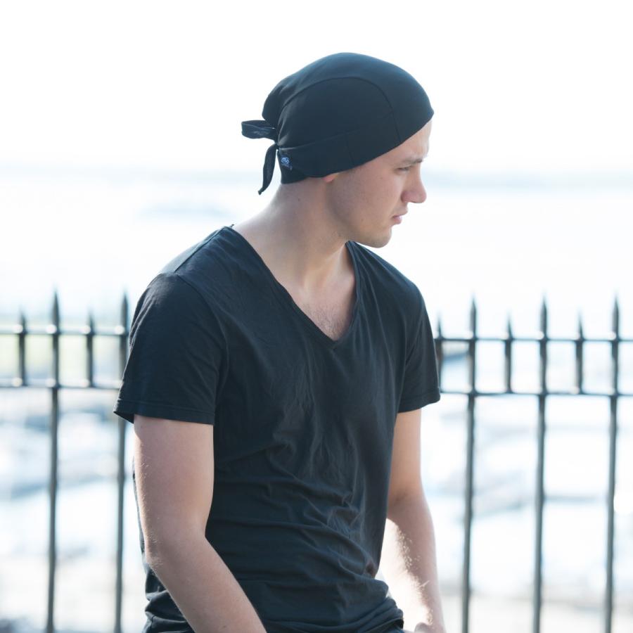 バイク ヘルメット インナーキャップ (バンダナキャップタイプ) Shinobu Riders 吸汗速乾 INVISTA社 COOLMAX / バンダナ インナー ヘルメットインナー 帽子 ...