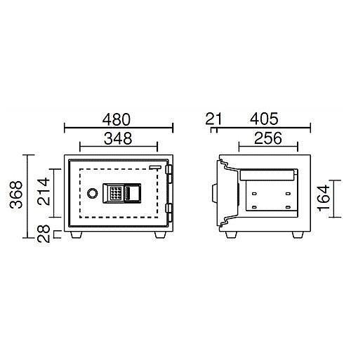 日本アイ・エス・ケイ 設置費込み 耐火金庫 KS-20E 日本製 【メーカー直送品】【屋内設置込】 【配送設置込】 : 文具のしんぷくイーショップ - 通販 - Yahoo!ショッピング