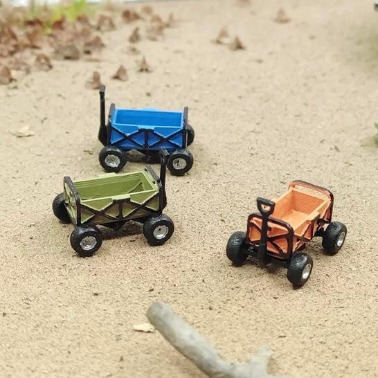 1/64 ジオラマ 道具 アウトドアワゴン キャンプ 4x4 1/64 ジオラマ 道具 アウトドアワゴン キャンプ 4x4