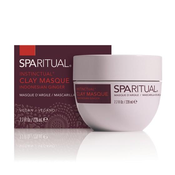 SpaRitual スパリチュアル インスティンクチュアル オーガニック クレイマスク 毛穴汚れ 除去 228mL 品番 86130 ジンジャーの香り JAPAN 直営店 : プロネイルBOX ...