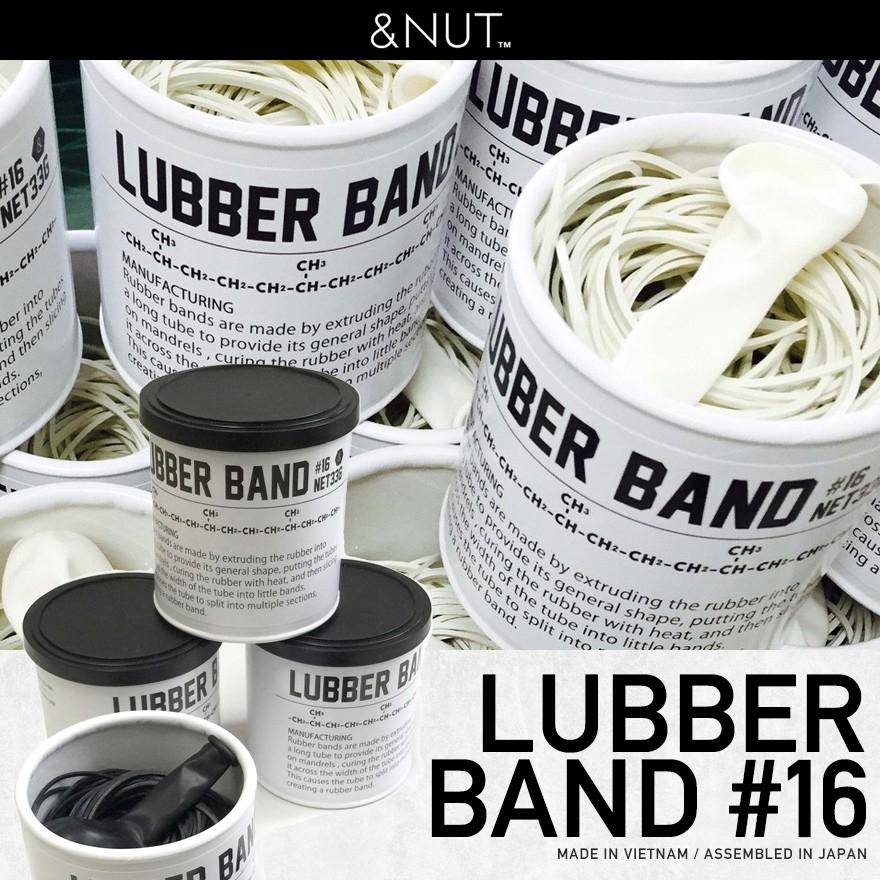 &NUT アンドナット LUBBER BAND #16 ラバーバンド おまけ 風船付き 輪ゴム 文房具 オフィス シンプル 216016 ...