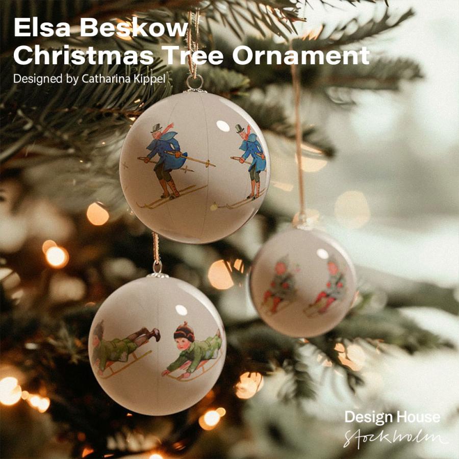 Design House Stockholm Elsa Beskow Christmas Tree Ornament 3個セット エルサ ...