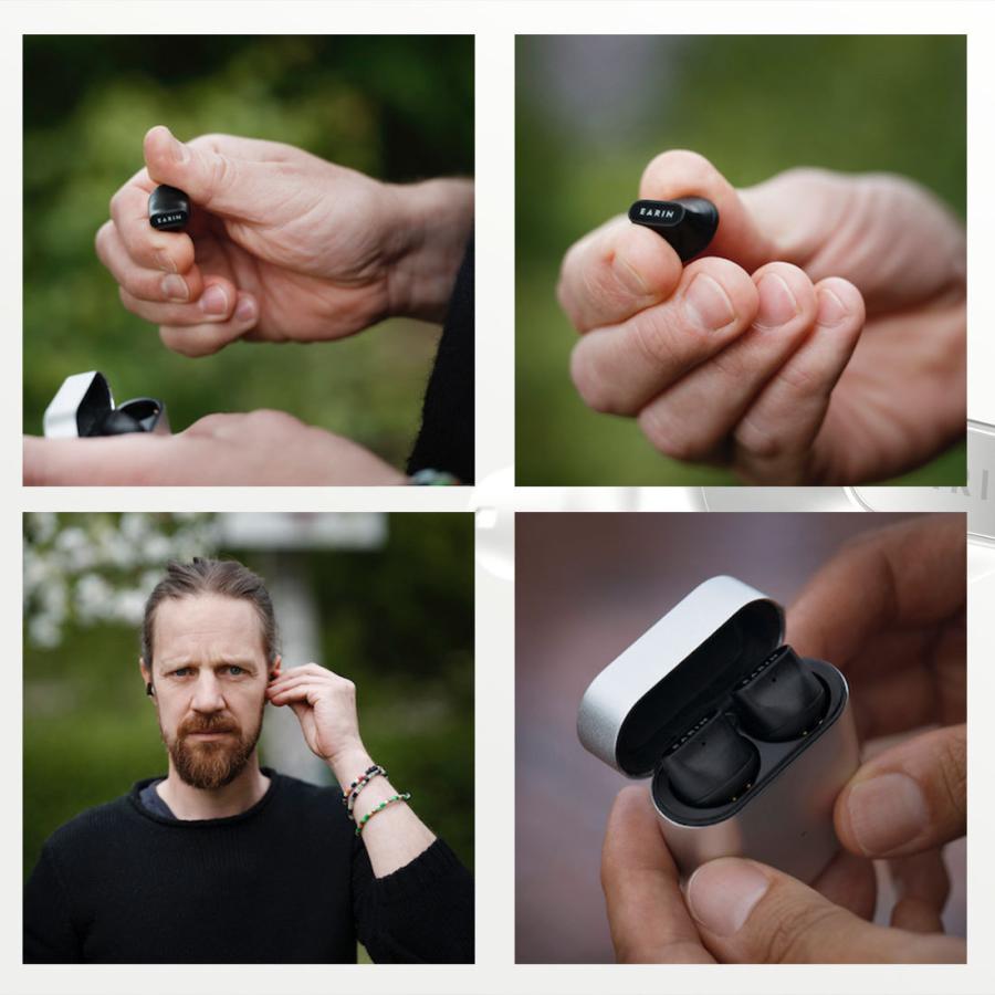 EARIN/イヤーイン A-3 Bluetooth Earphone/左右動認識/Qualcom 5121 MCU搭載 ...