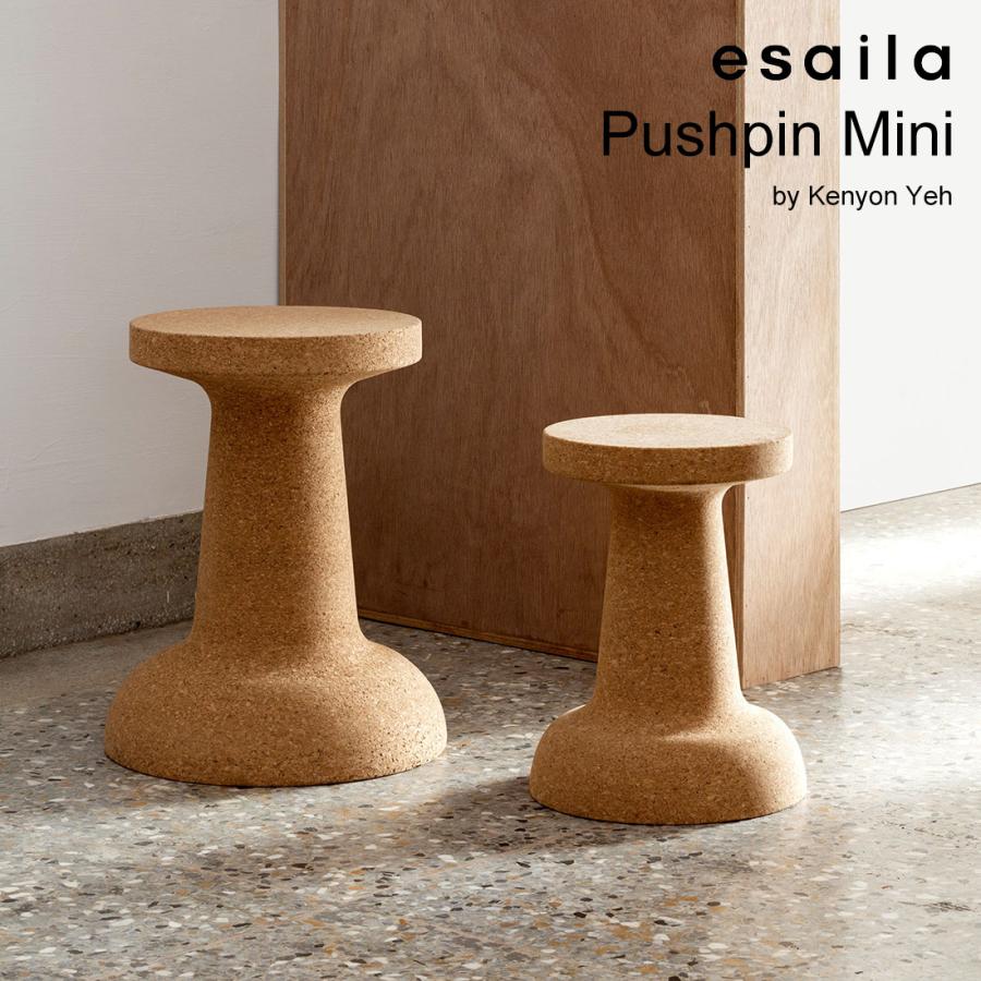 esaila エサイラ Pushpin Mini プッシュピン ミニ スツール Kenyon Yeh ケニヨン・イェー 台湾 コルク 椅子 : ShinwaShop - 通販 - Yahoo ...
