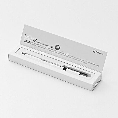METAPHYS│メタフィス locus Ballpoint pen ローカス ボールペン43030ホワイト 適度な重さが生み出す書きやすさ ...