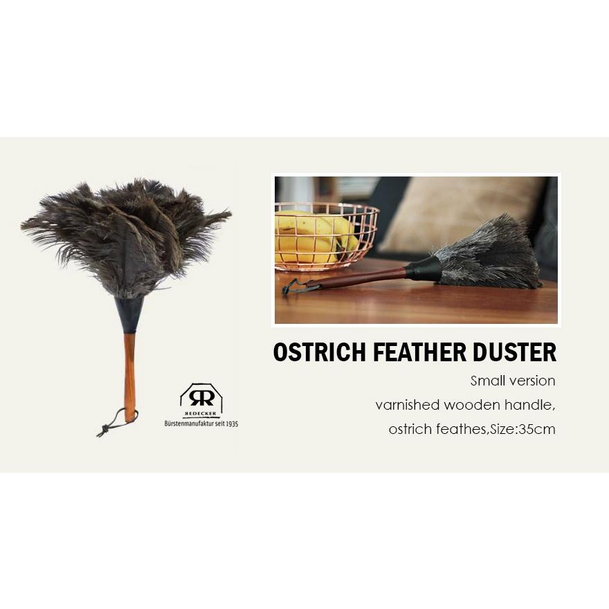REDECKER レデッカー OSTRICH FEATHER DUSTER/オーストリッチ羽はたき 35cm 天然木/ほうき/掃除/ハケ ...